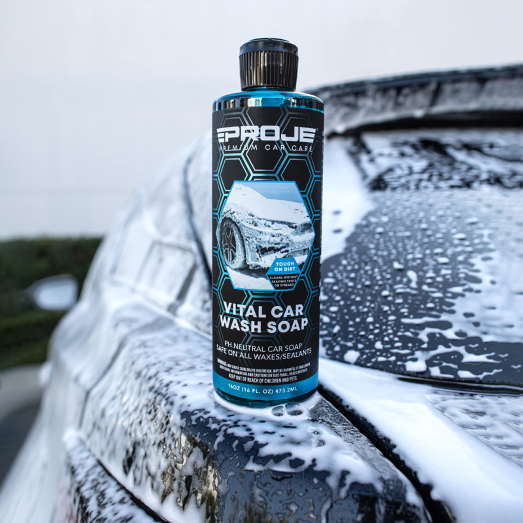 Snapklik.com : PROJE Vital Car Wash Soap - PH Balanced Formula Gloss ...