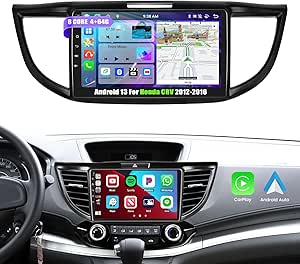 Amazon.com: [8 Core 4G+64G] Android 13 Car Stereo for Honda CRV 2012-2016 with Wireless Apple ...