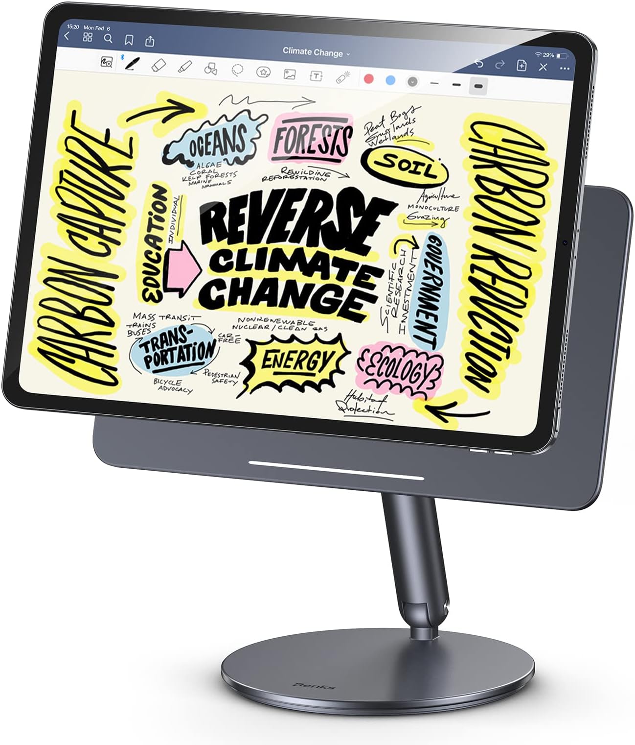 Amazon.com: BENKS Infinity Pro Magnetic iPad Stand for iPad Pro 12.9 ...