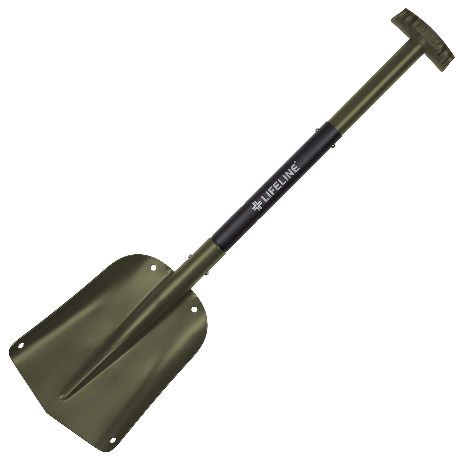 Aluminum Sport Utility Shovel, 3 Piece Collapsible Design, Perfect Snow ...