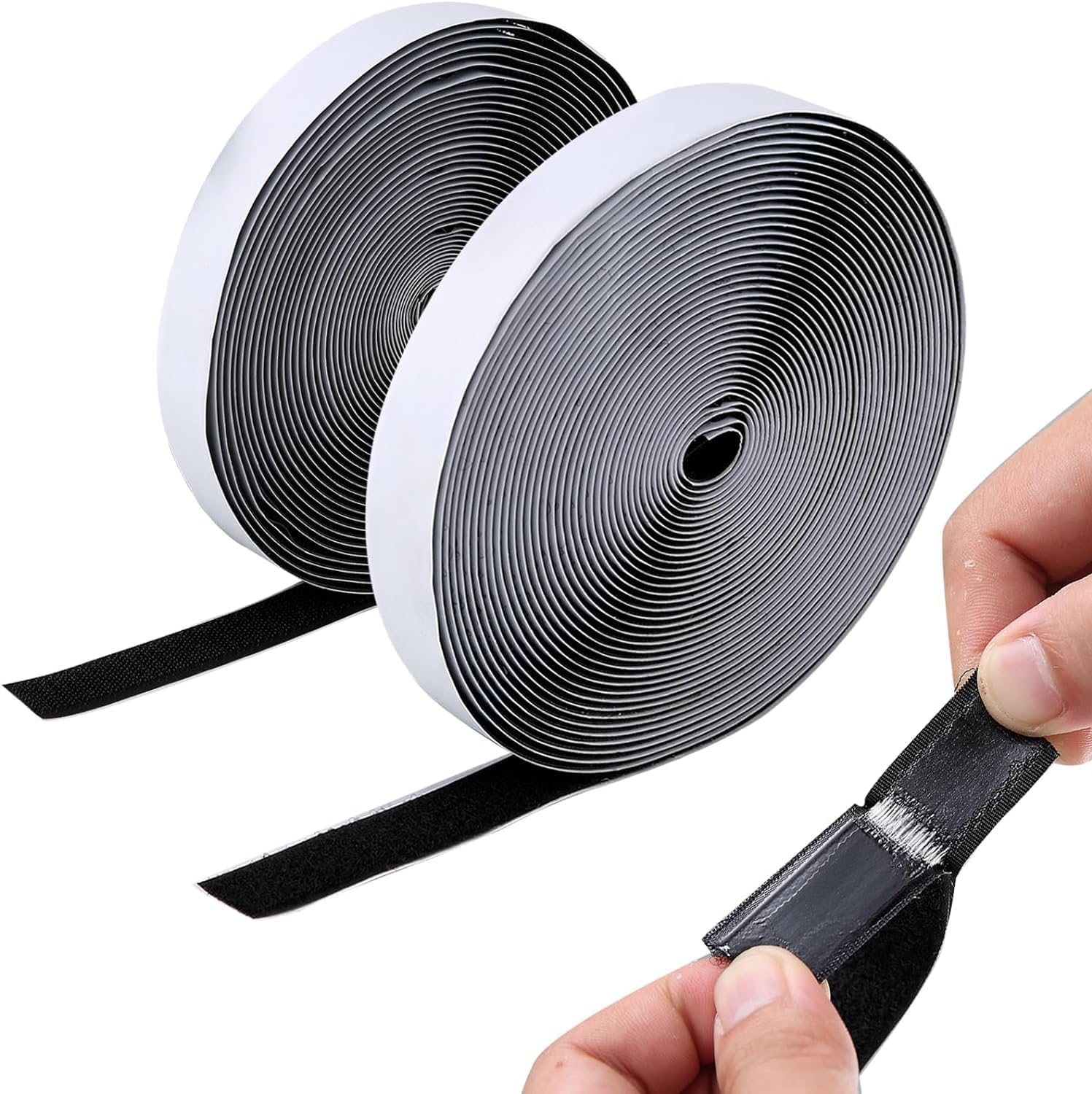 BONACHAN Cinta Adhesiva Velcrada, 10M 20MM, Doble Cara, Reverso ...