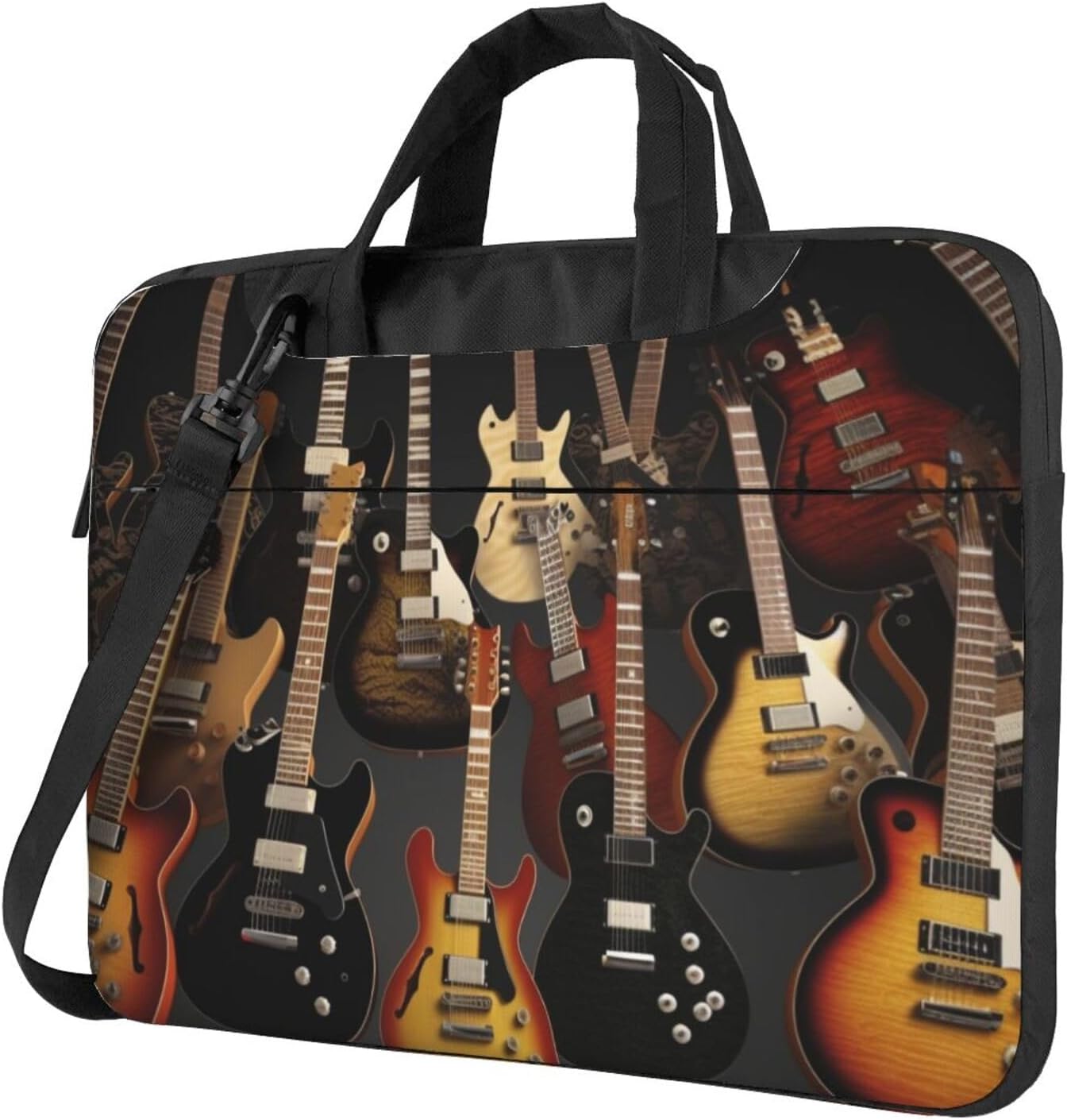 Amazon.com: Guitars print Laptop Bag Large Capacity Computer Bags ...