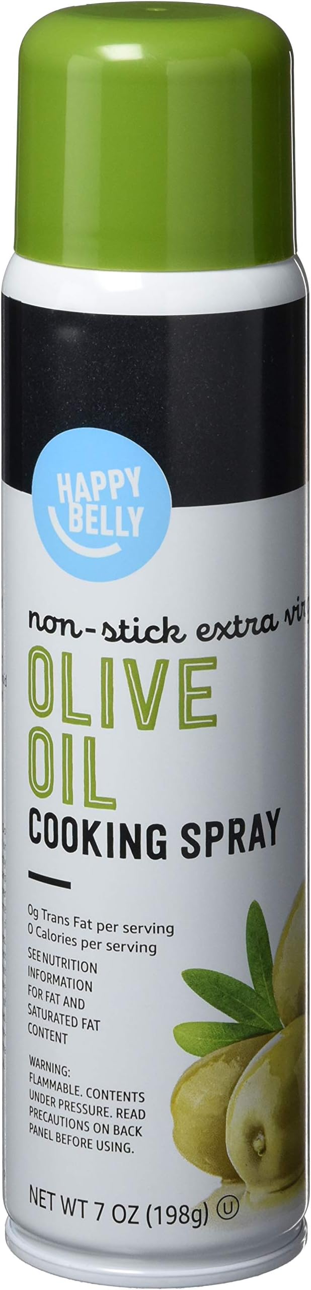 Amazon.com : Amazon Brand - Happy Belly Non Stick Extra Virgin Olive ...