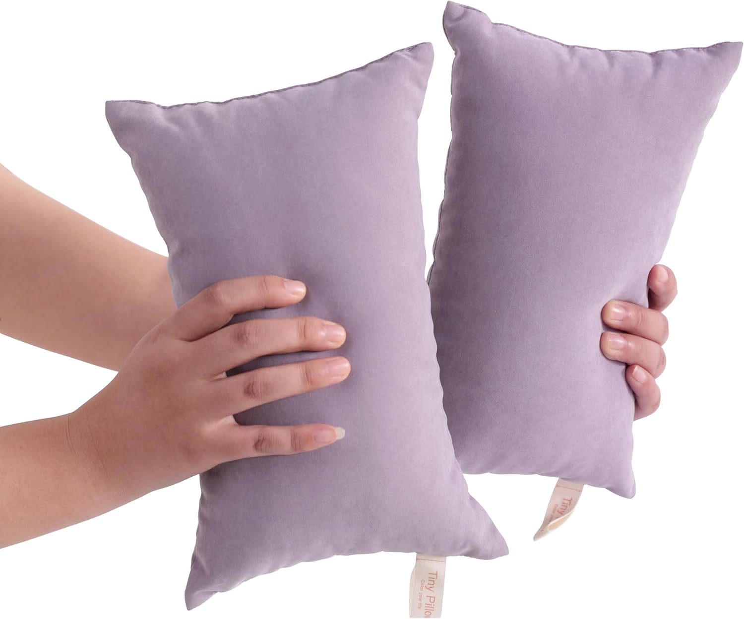 Amazon.com: BEDSUM 2 Pack Tiny Pillows, 11"x7" Microfiber Mini for ...