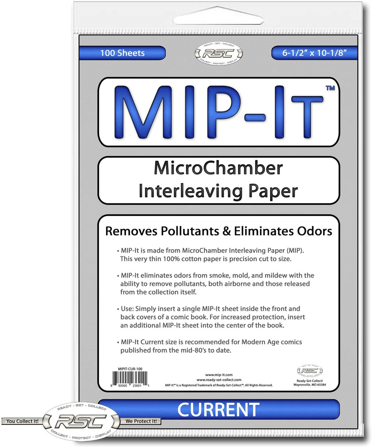 Amazon.com: MIP-It Current - MicroChamber Interleaving Paper - 6-1/2" x ...
