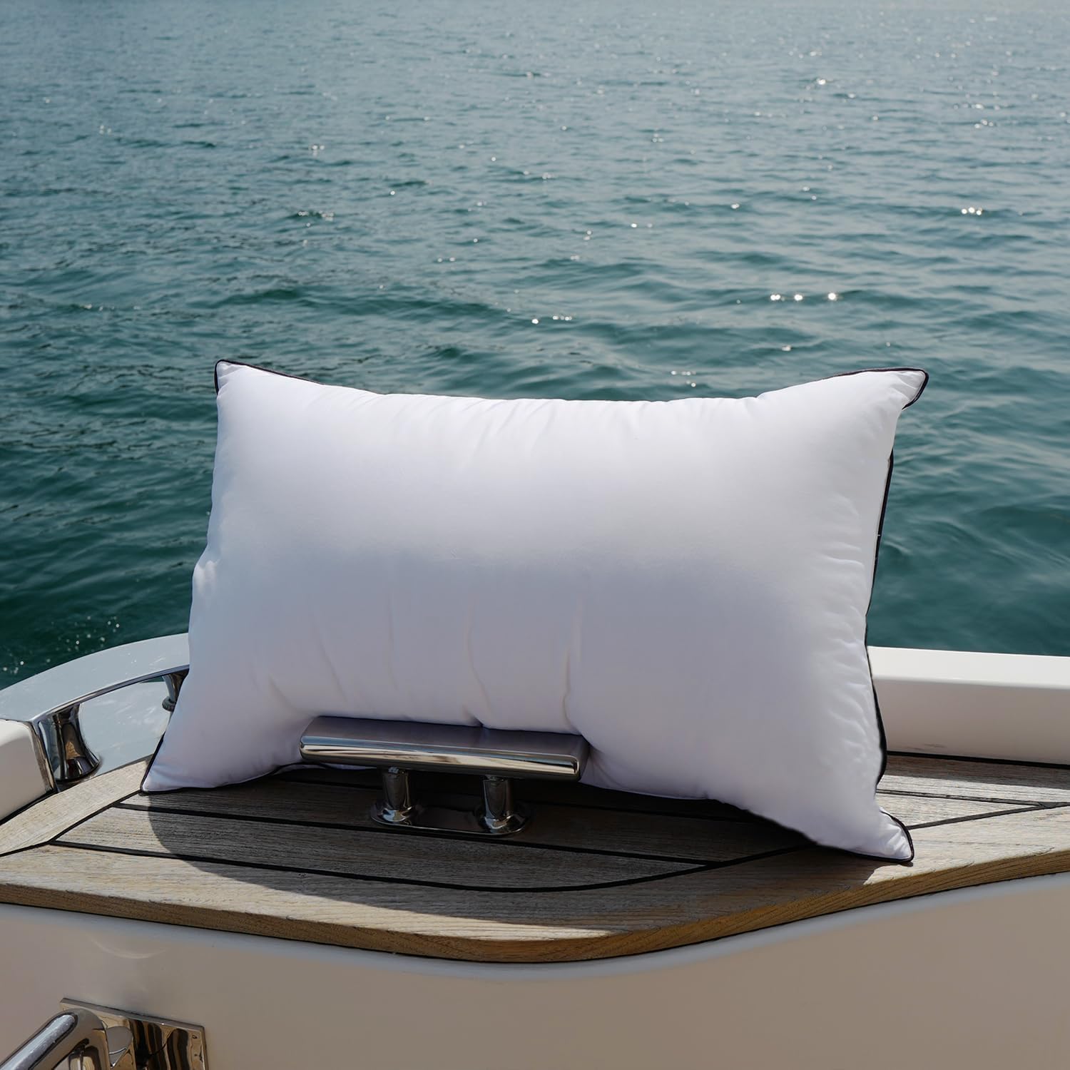 Amazon.com: MAXICOZY Luxury Goose Down Pillow King Size, Standard Bed ...