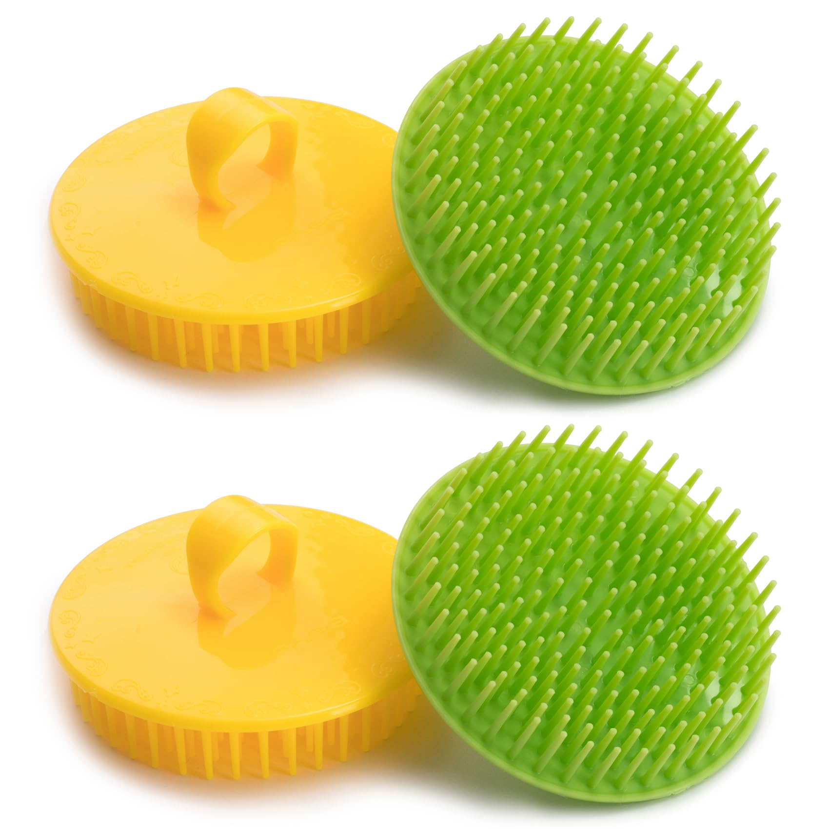 Amazon.com : Hair Scalp Brush Dandruff Cleaning Brush Shower Scalp ...