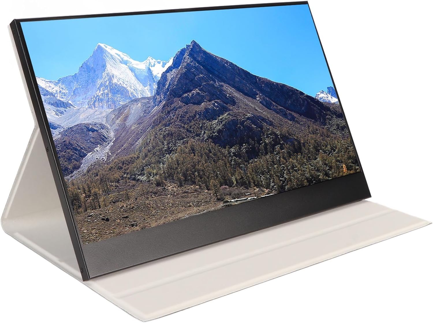 Portable Monitor 15.6inch 1080P USB C Travel Monitor for Laptop Ultra ...