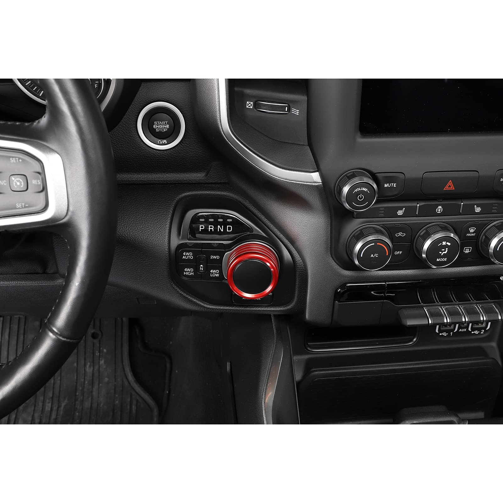 Snapklik.com : JWWY Gear Shift Shifter Switch Knob Cover Gear Selector ...