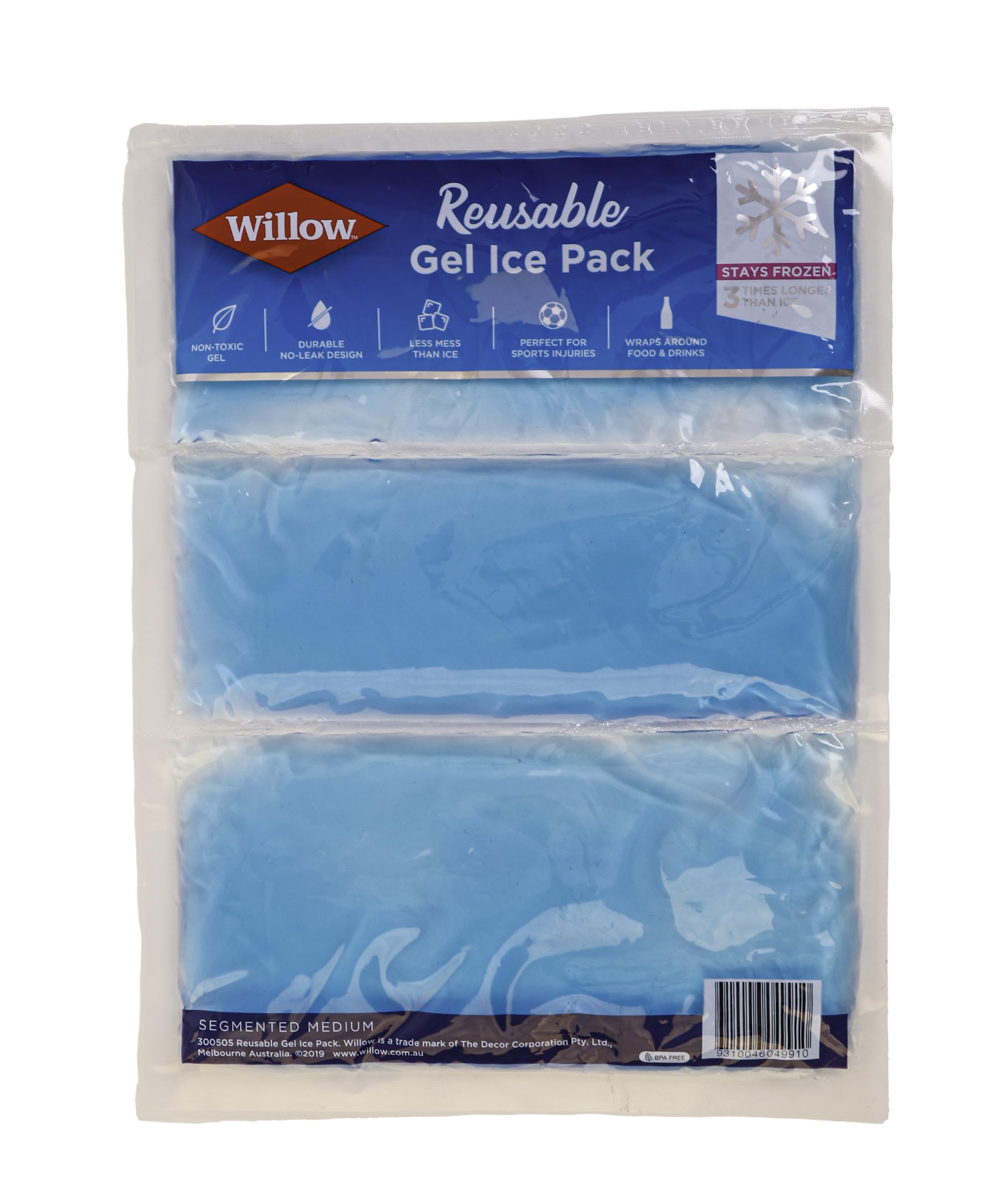 Decor Gel Ice Packs, Medium, Blue : Amazon.com.au: Health, Household ...