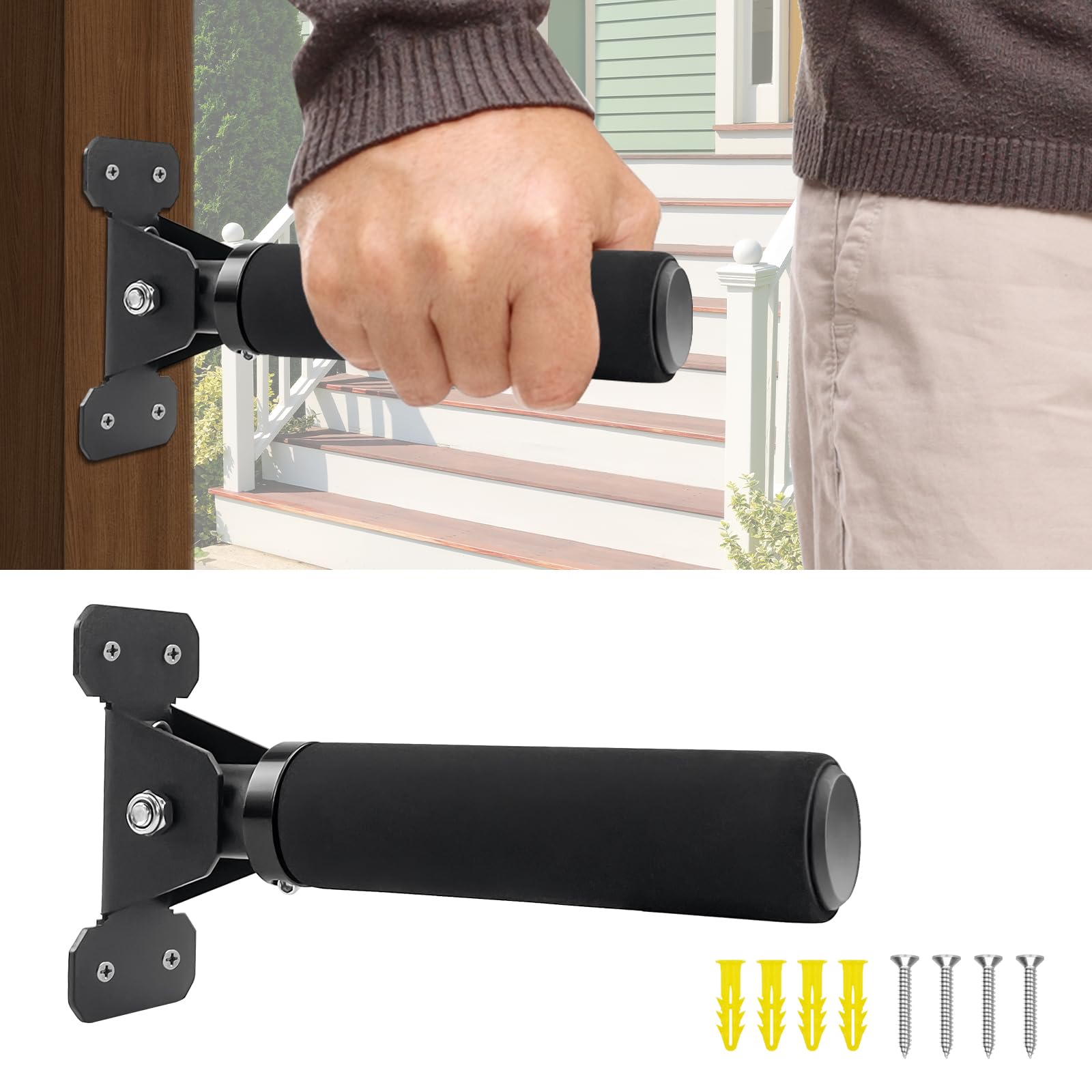 Amazon.com: Doorway Safety Assist Handles,Flip up Grab Bar for Doorway ...