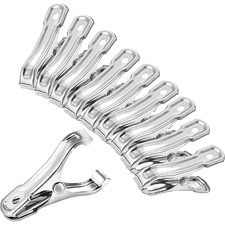 Amazon.com : Didaey 300 Pcs Garden Clips Stainless Steel Greenhouse ...