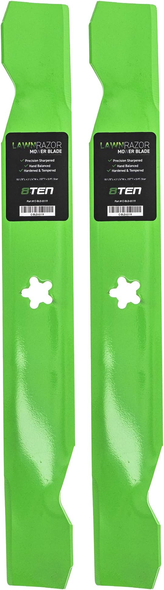 Amazon.com : MTD Genuine Parts 490-110-M190 36" Set Blades : Patio ...