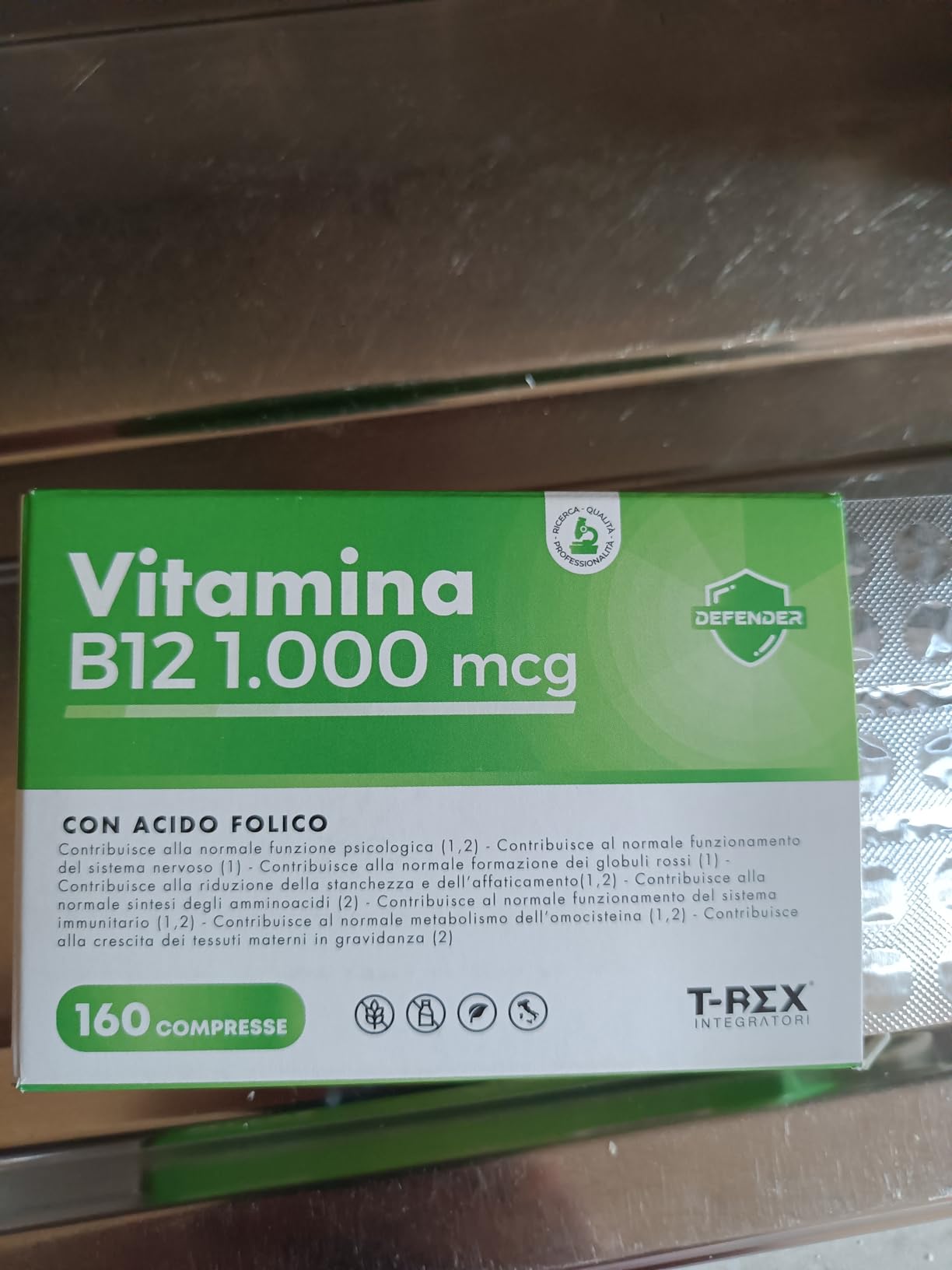 Vitamina B12 1000 mcg - T-Rex Integrator