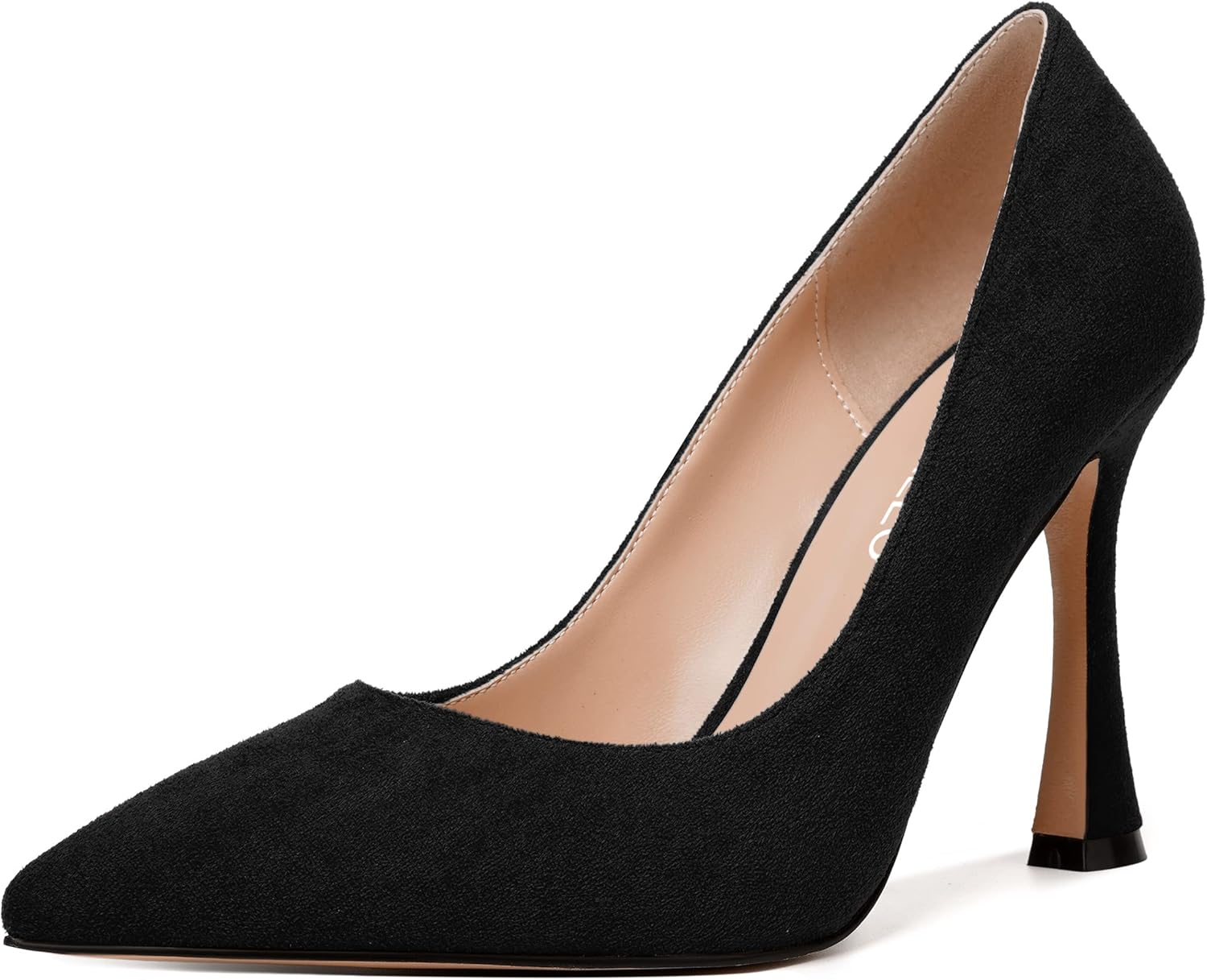 Amazon.com | NUMALEO Womens Wedding Pointed Toe Solid Slip On Dress ...