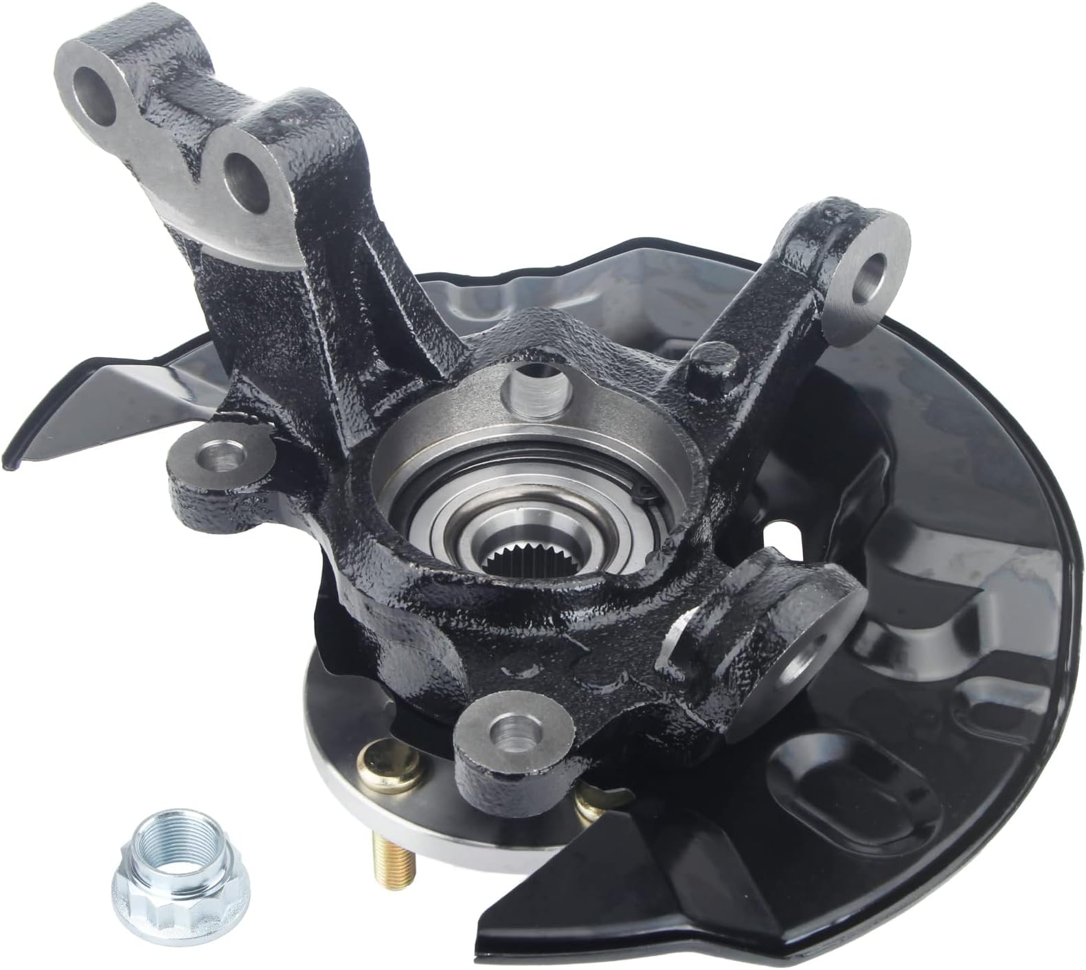 Toyota Minivan Repair Parts Front Left Steering Knuckle & Wheel Hub ...