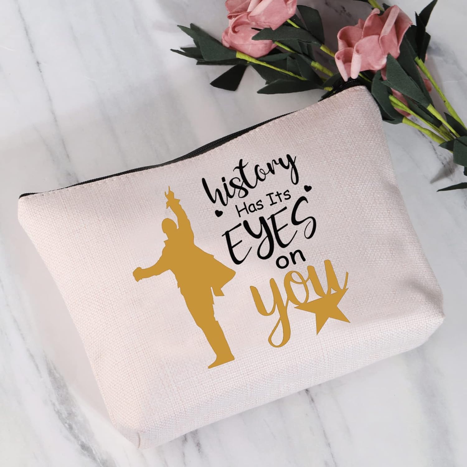 Hamilton Gift Broadway Musical Inspired Zipper Pouch History Has Its ...