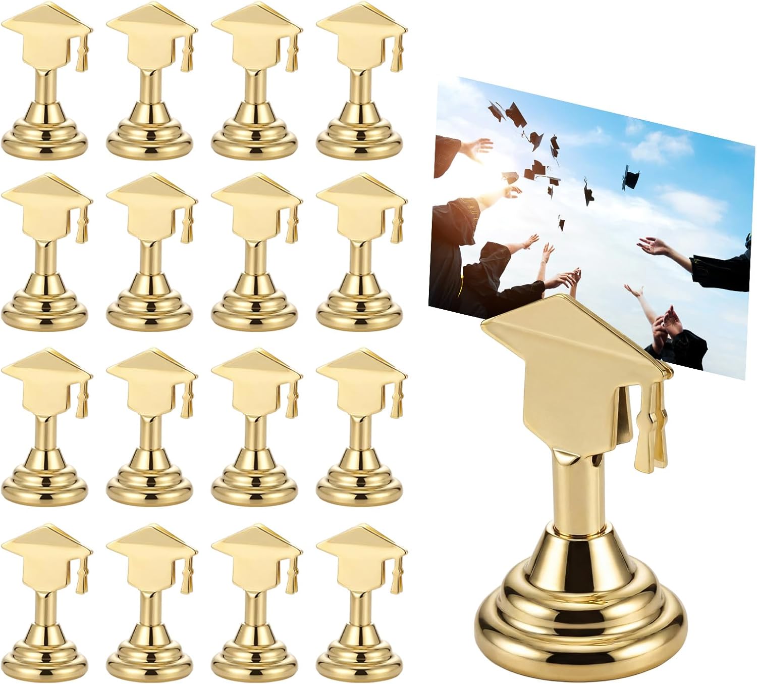 Amazon.com: Resurhang 16 Pcs Grad Cap Graduation Picture Display ...