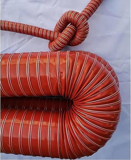 Amazon.com: High-Temp Flexible Vent Pipe for Car Heaters/Industrial ...