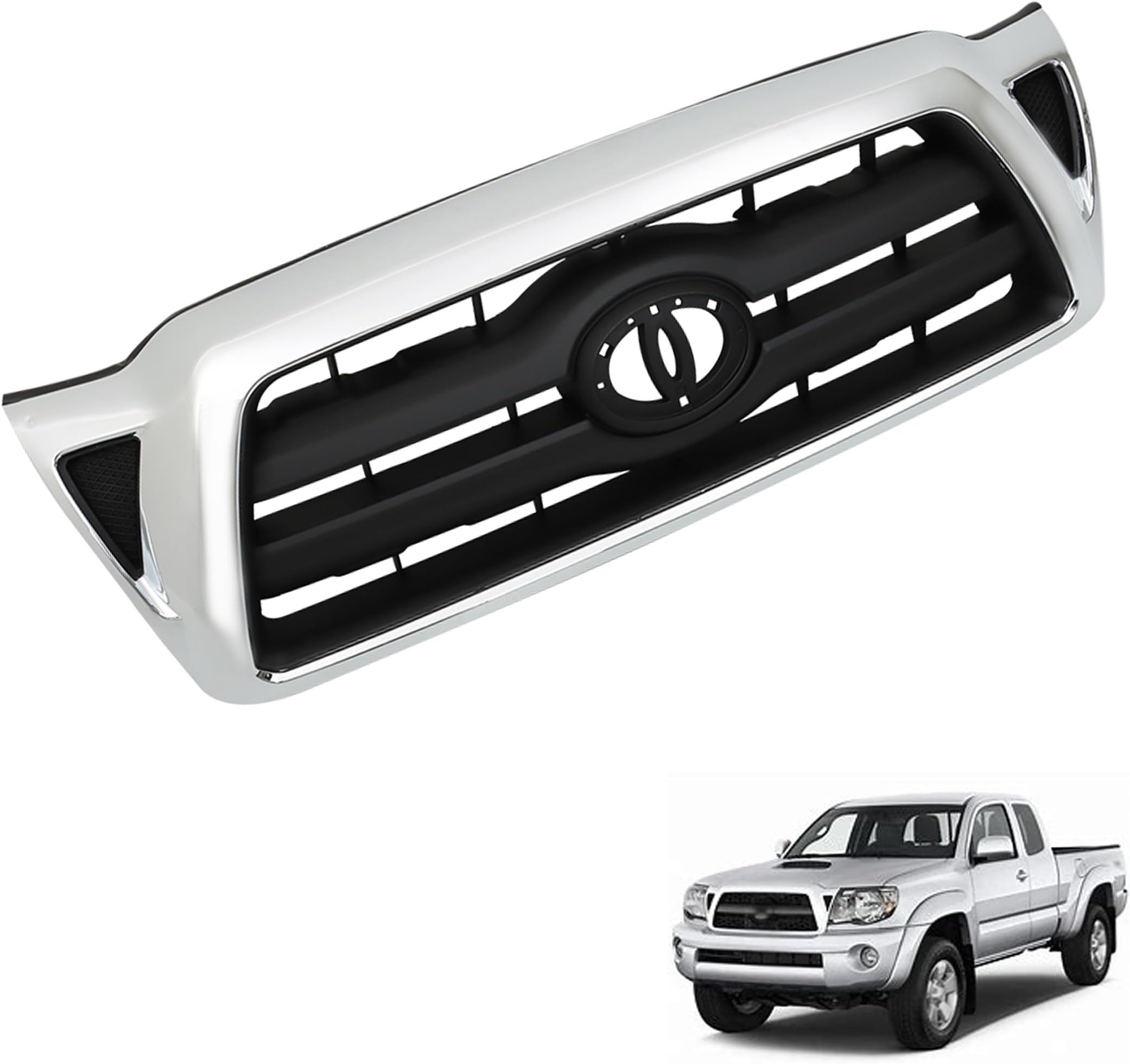 Amazon.com: Evan Fischer Grille Assembly Compatible with 2005-2008 ...