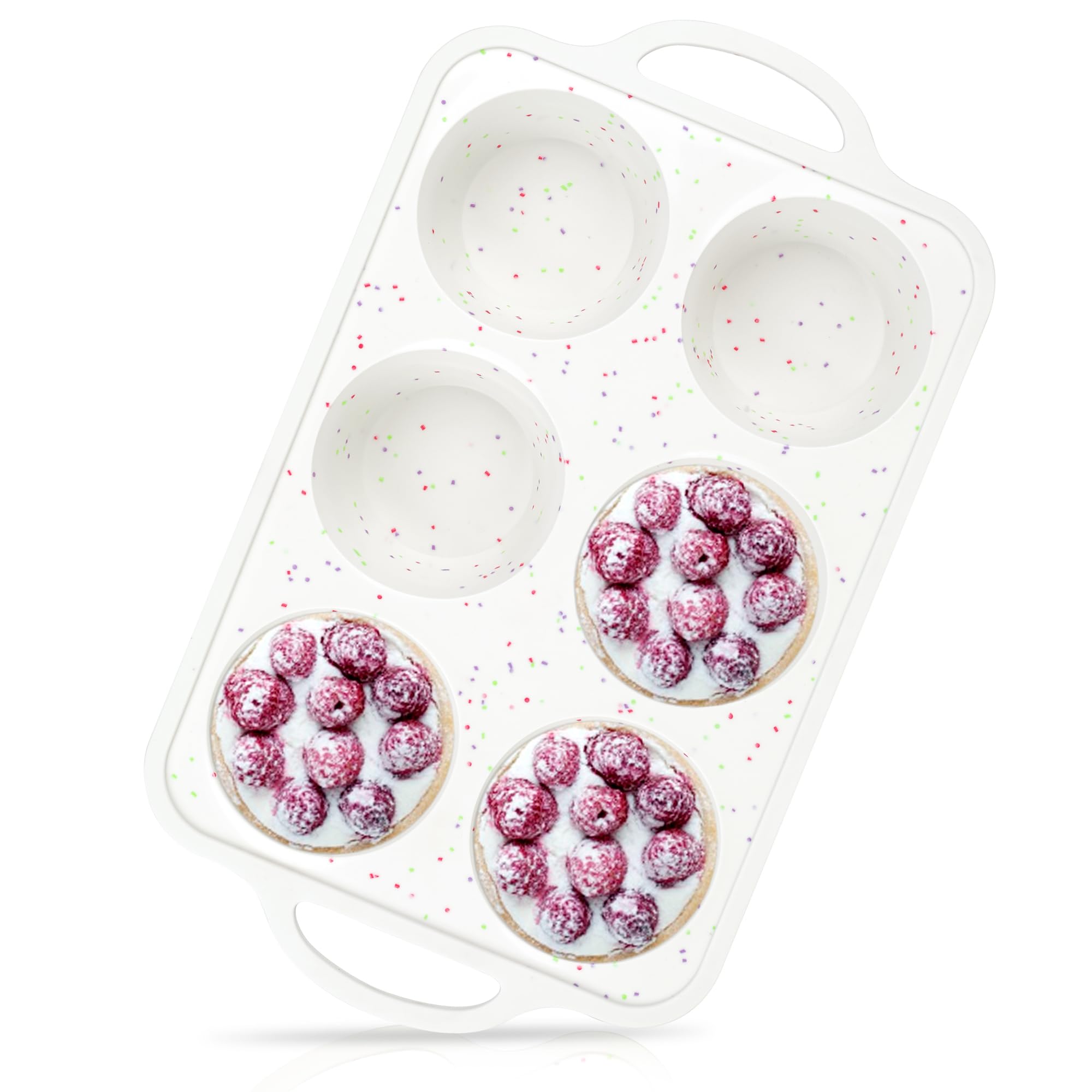 Amazon.com: AOTASO 1 Pc Jumbo Muffin Pan Silicone Extra Large Cupcake ...