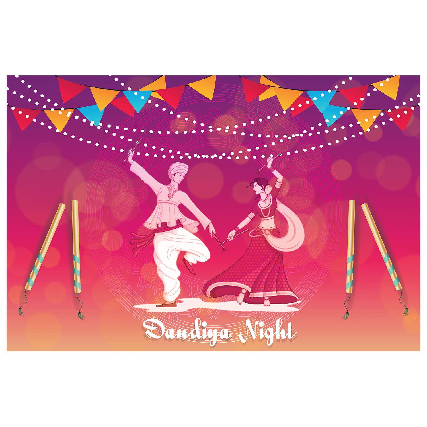 Dandiya Background