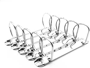 Shuokecrafts 5Pack 2-Ring Binder Mechanism Spines for Top-Binding, 2 D ...
