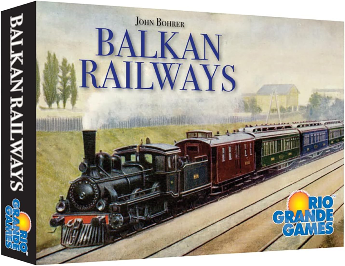 Amazon.com: Balkan Railways - Rio Grande Games, Train Board Game ...
