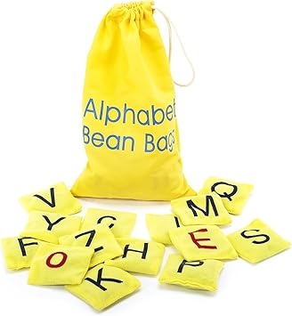 Amazon.com: Educational Insights Alphabet Beanbags, Learn Letters ...