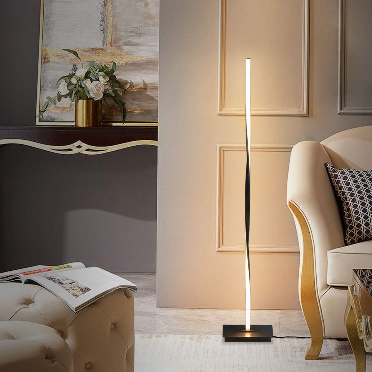 Tangkula Helix Led Floor Lamp For Living Rooms 48 Inch | Desertcart Sri ...