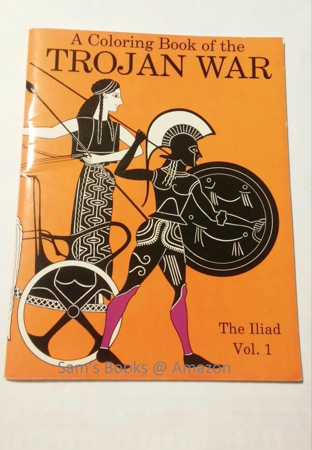 A Coloring Book of the Trojan War: The Iliad Vol. 1: Bellerophon Books ...
