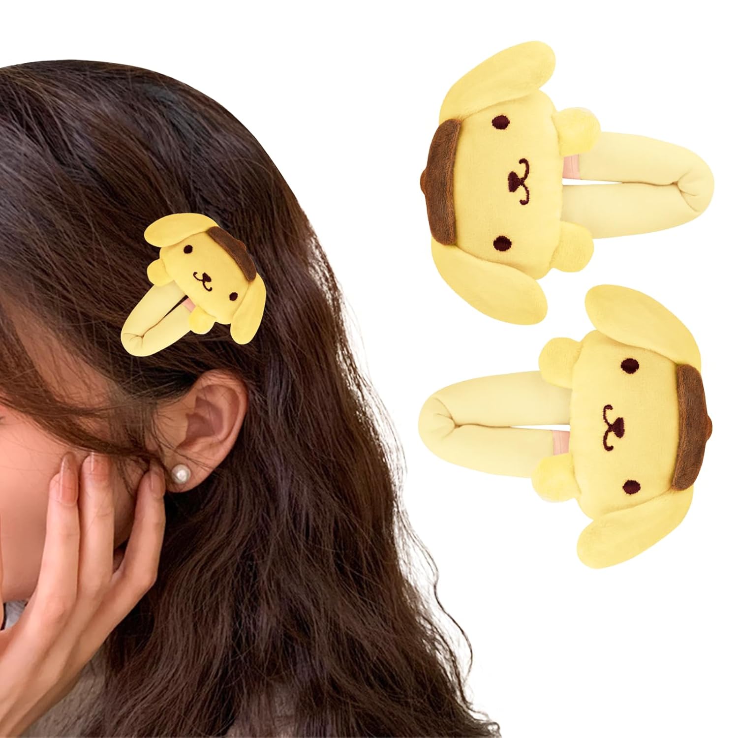 Amazon.com : A Pair Cute Japanese Cartoon Anime Hairpin Kawaii Hair ...