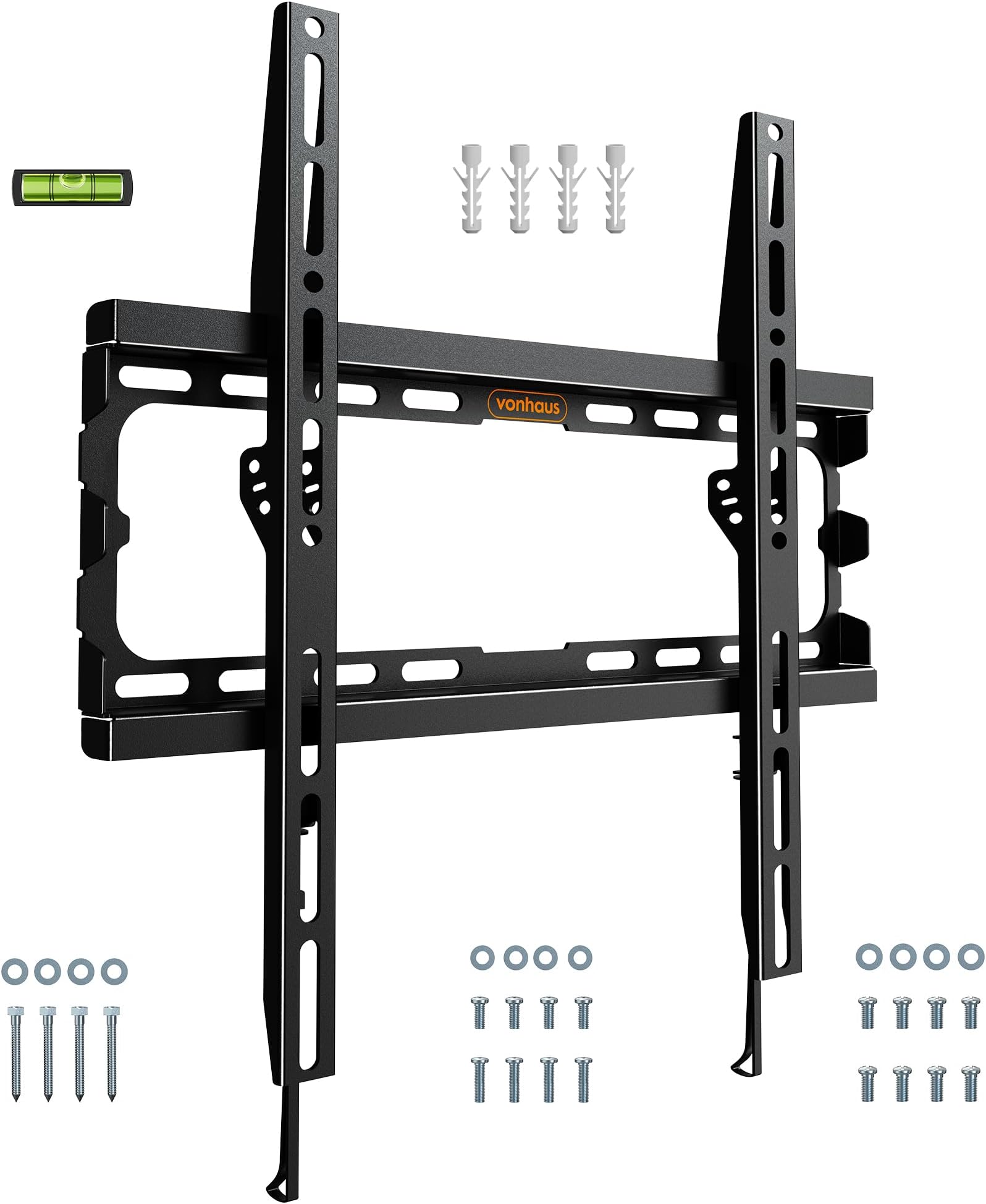 VonHaus TV Wall Bracket for 32-70" Screens, Ultra-Slim TV Bracket with ...