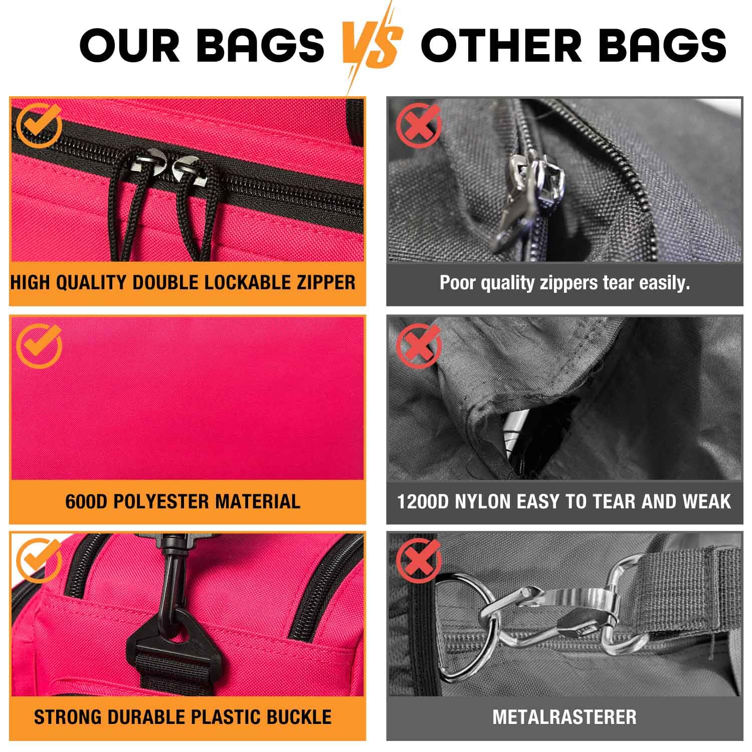 Snapklik.com : MERALIAN Range Bag - Tactical Gun Bag For Handguns ...