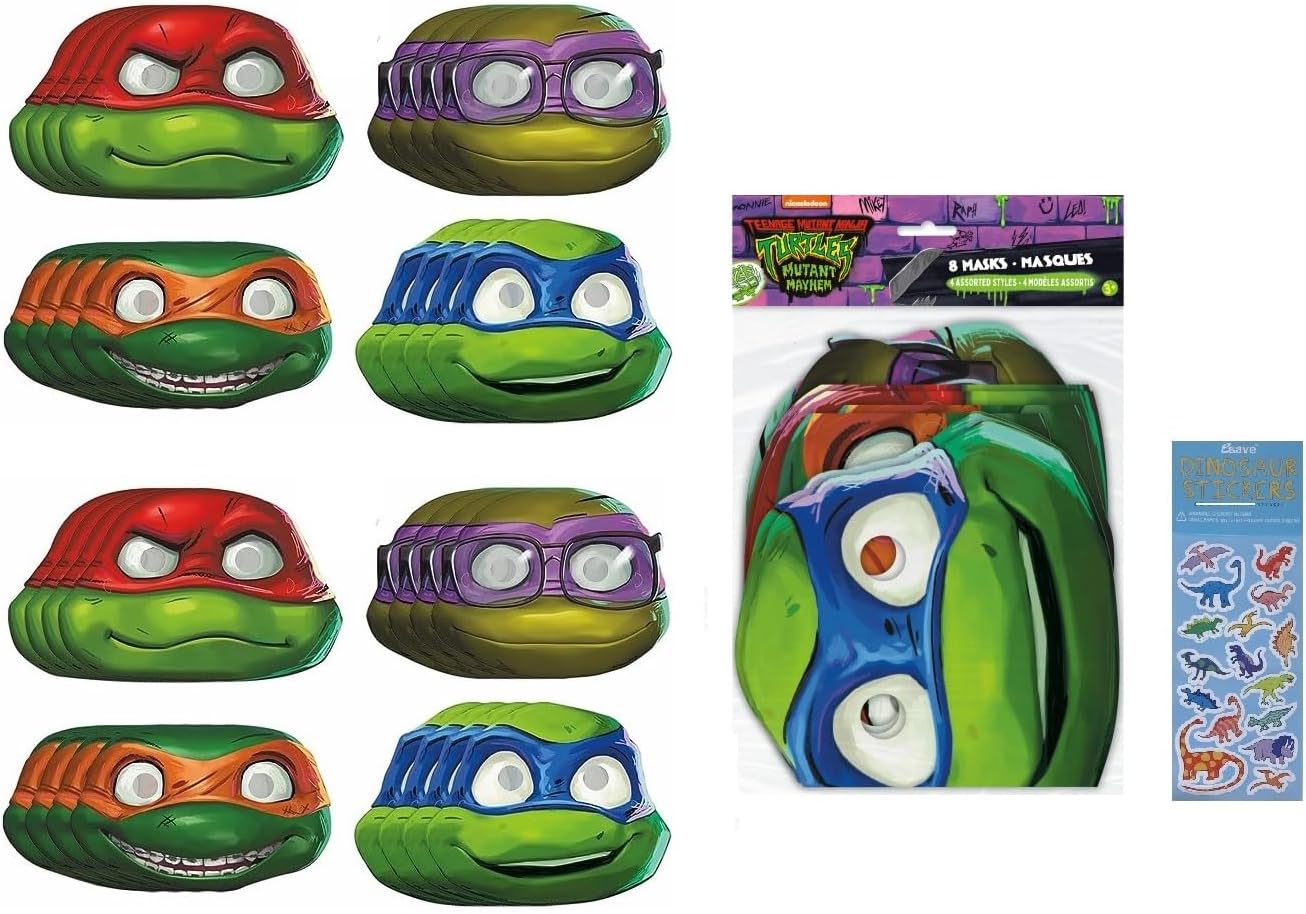 Amazon.com: Unique TMNT Teenage Mutant Ninja Turtles Party Bundle Pack ...