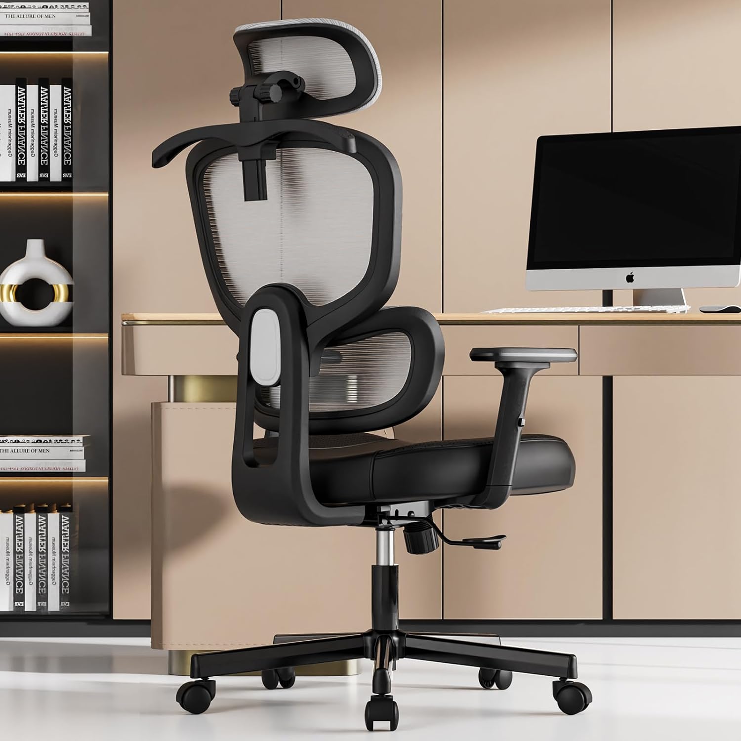 Amazon.com: Vansalute Office Chair, Ergonomic Desk Chair, High Back ...