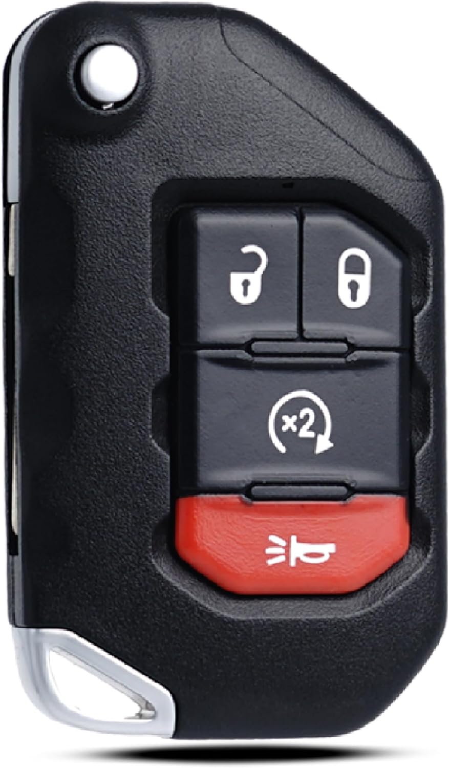Smart Key Fob Keyless Entry Push Start Fits for Jeep Wrangler 2018 2019 ...
