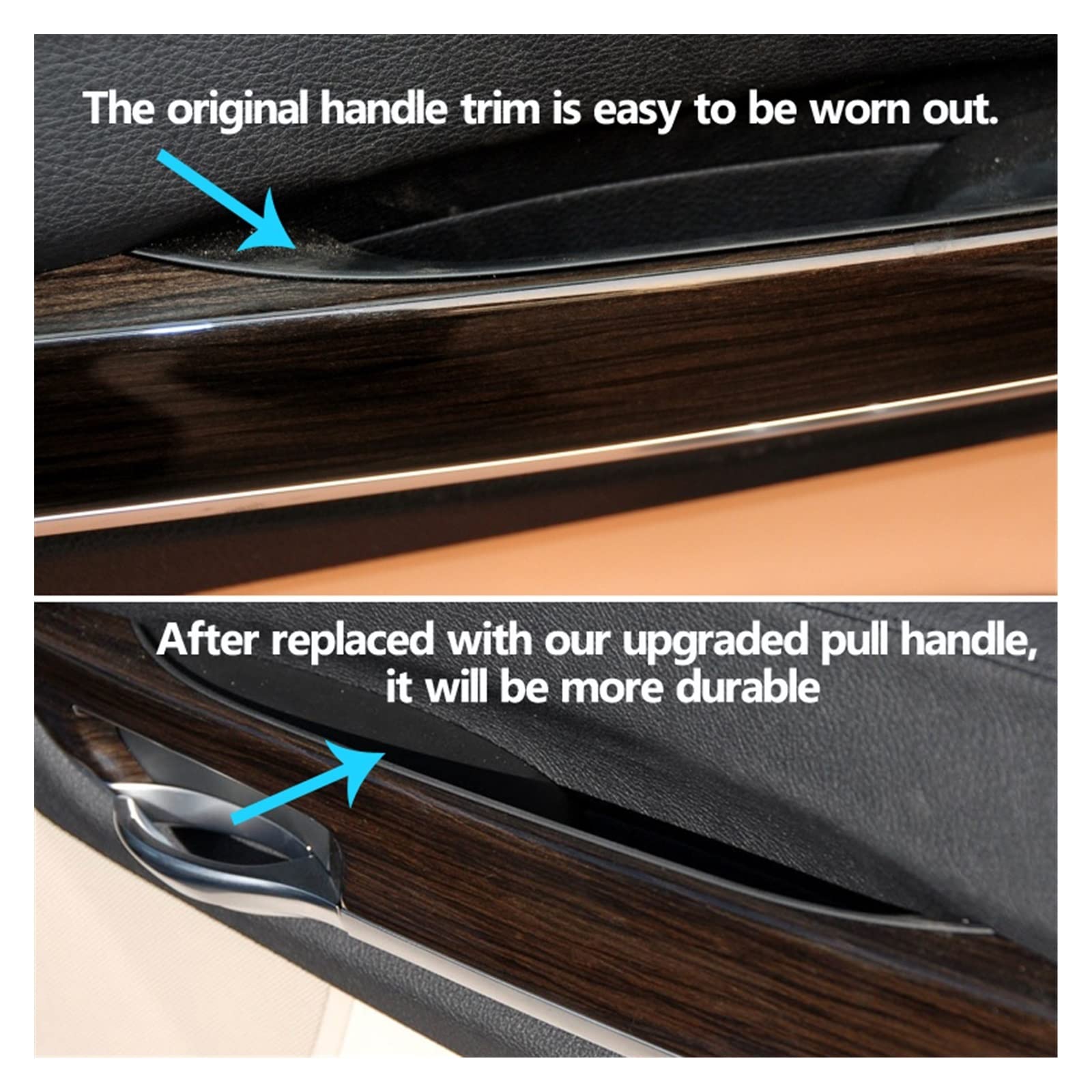 Brushed Billet Aluminum Interior Inside Car Door Pulls Grab, 55% OFF