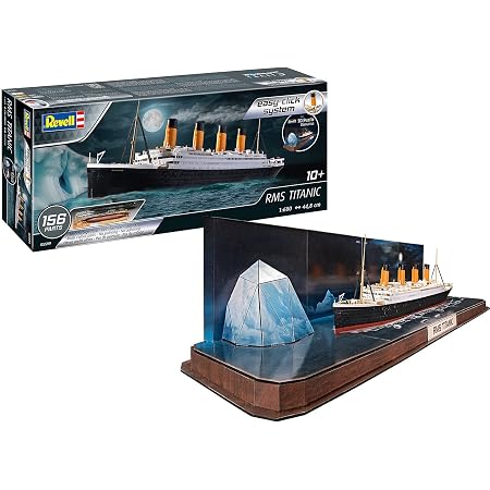 Revell 00458 RMS Titanic |originalgetreuer Technik Modellbausatz ...