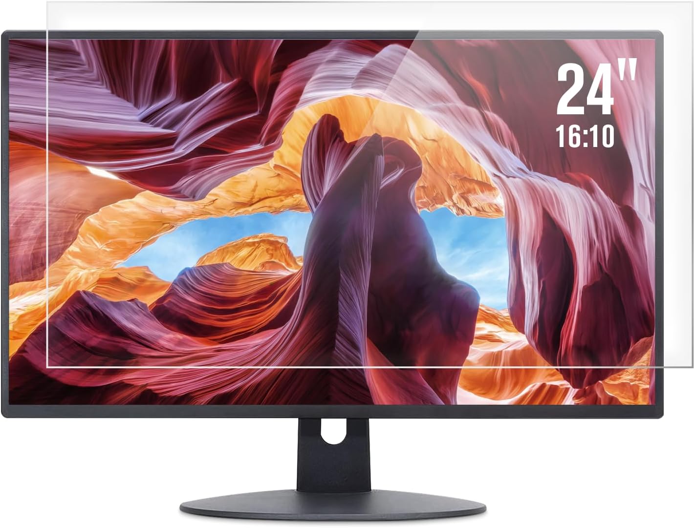 Amazon.com: F FORITO 2-Pack 24 inch Anti Glare Matte Computer Screen ...