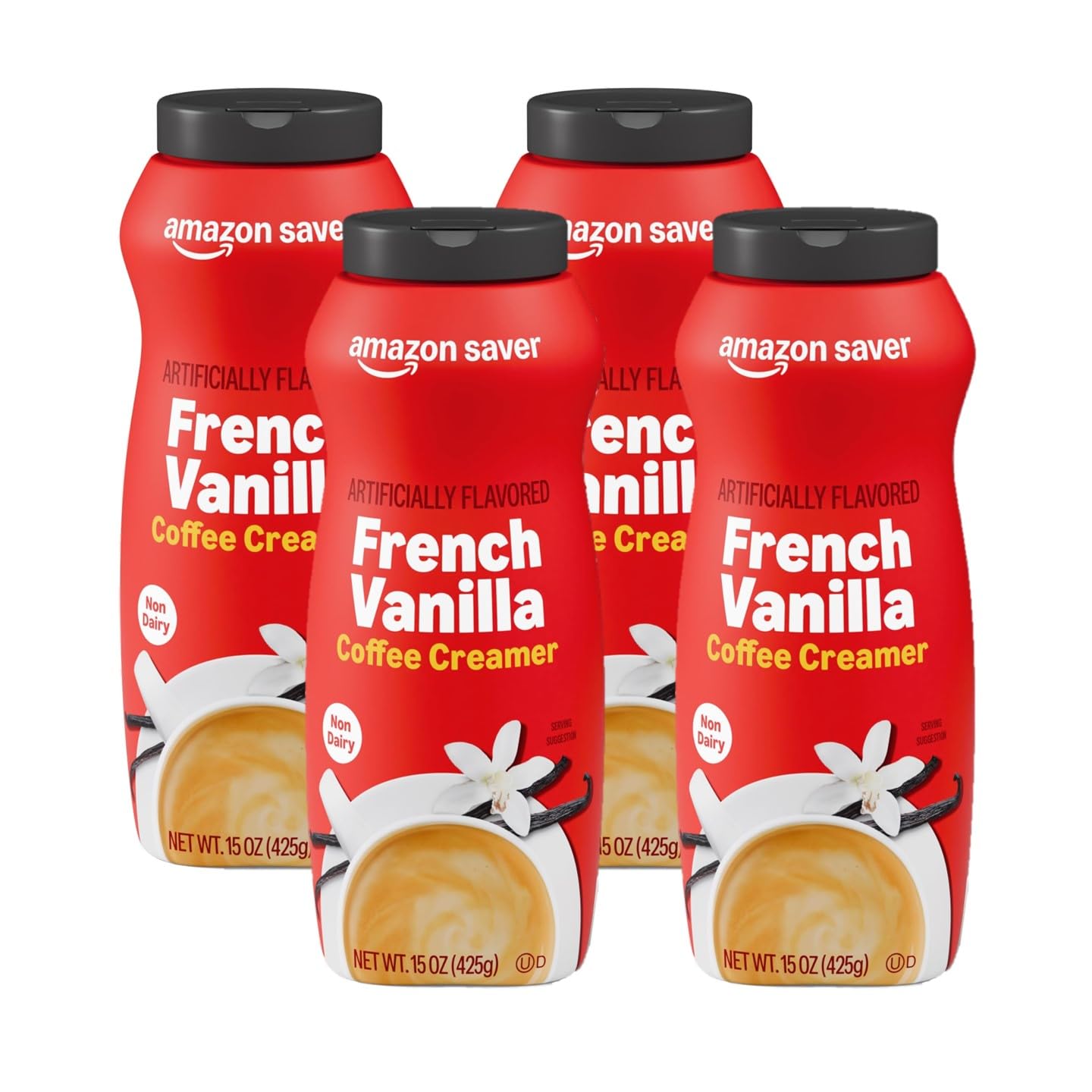 Amazon.com : Amazon Saver, French Vanilla Powder Coffee Creamer, Non ...
