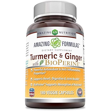 Amazon.com: Best Naturals Turmeric Curcumin 1500mg/Serving with Bioperine - 180 Veggie Capsules ...