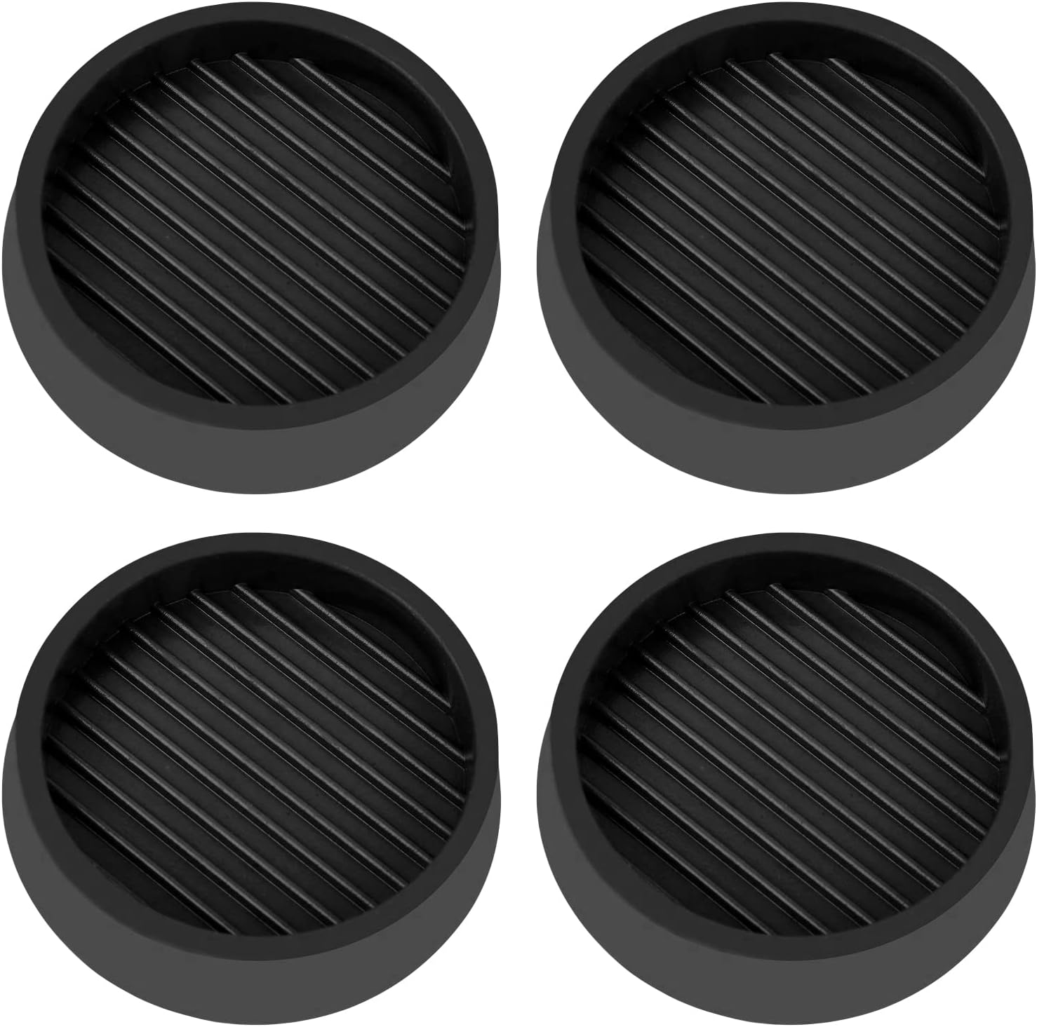Shepherd Hardware 9165 1-1/2-Inch Round Rubber Furniture Cups, 4-Pack ...