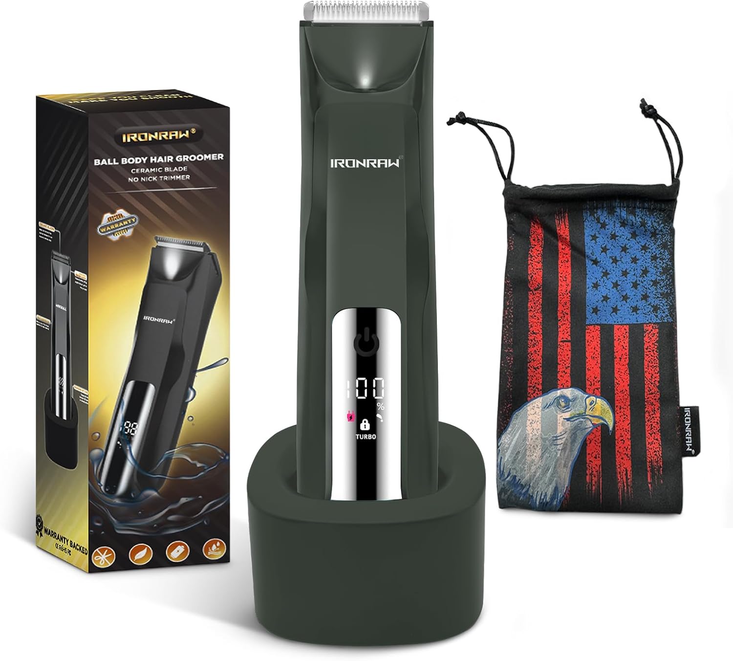 Amazon.com: Body Hair Trimmer - Electric Manscape Trimmer for Men ...