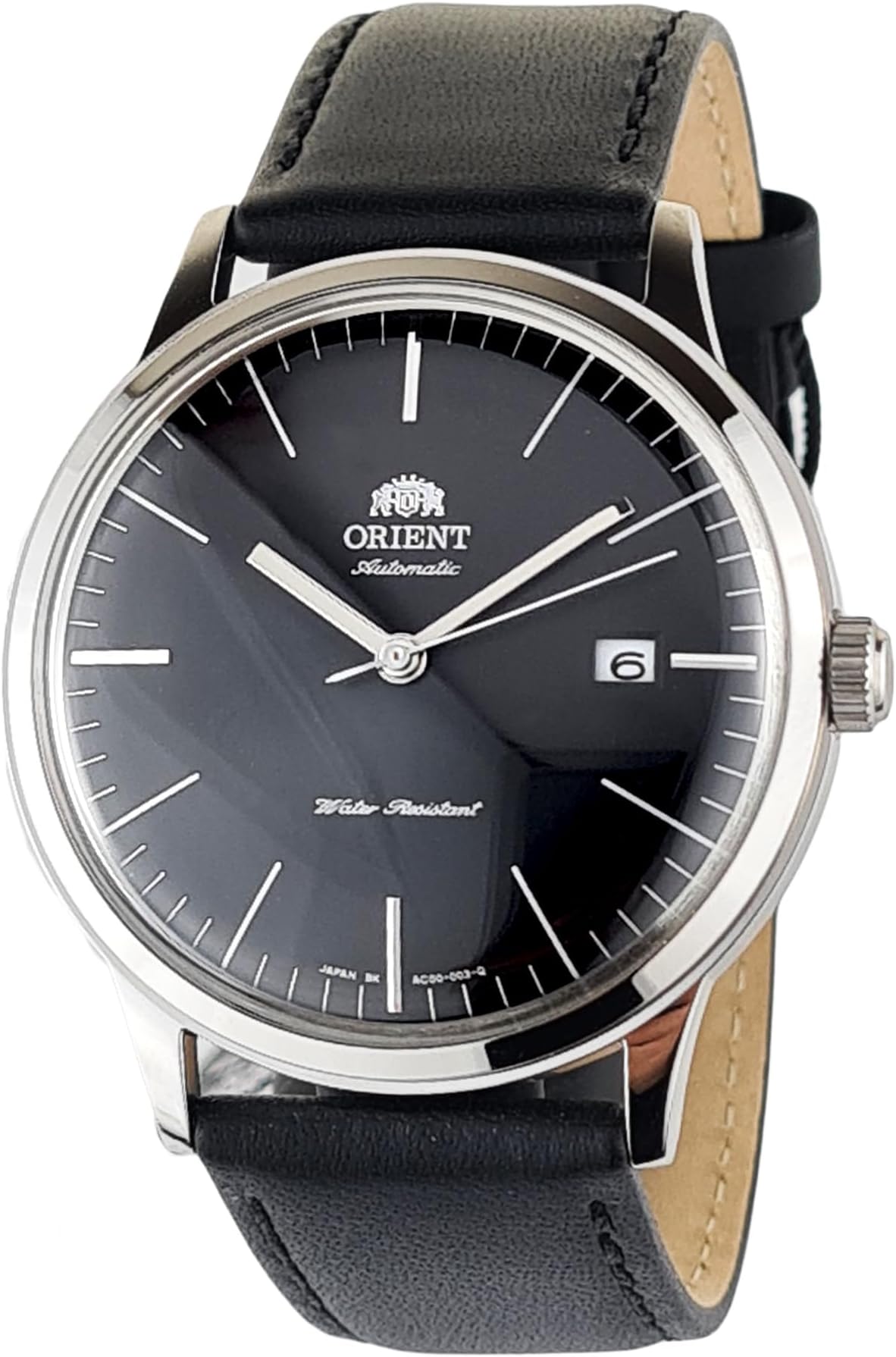 Orient Unisex Adult Analogue Automatic Watch with Leather Strap ...