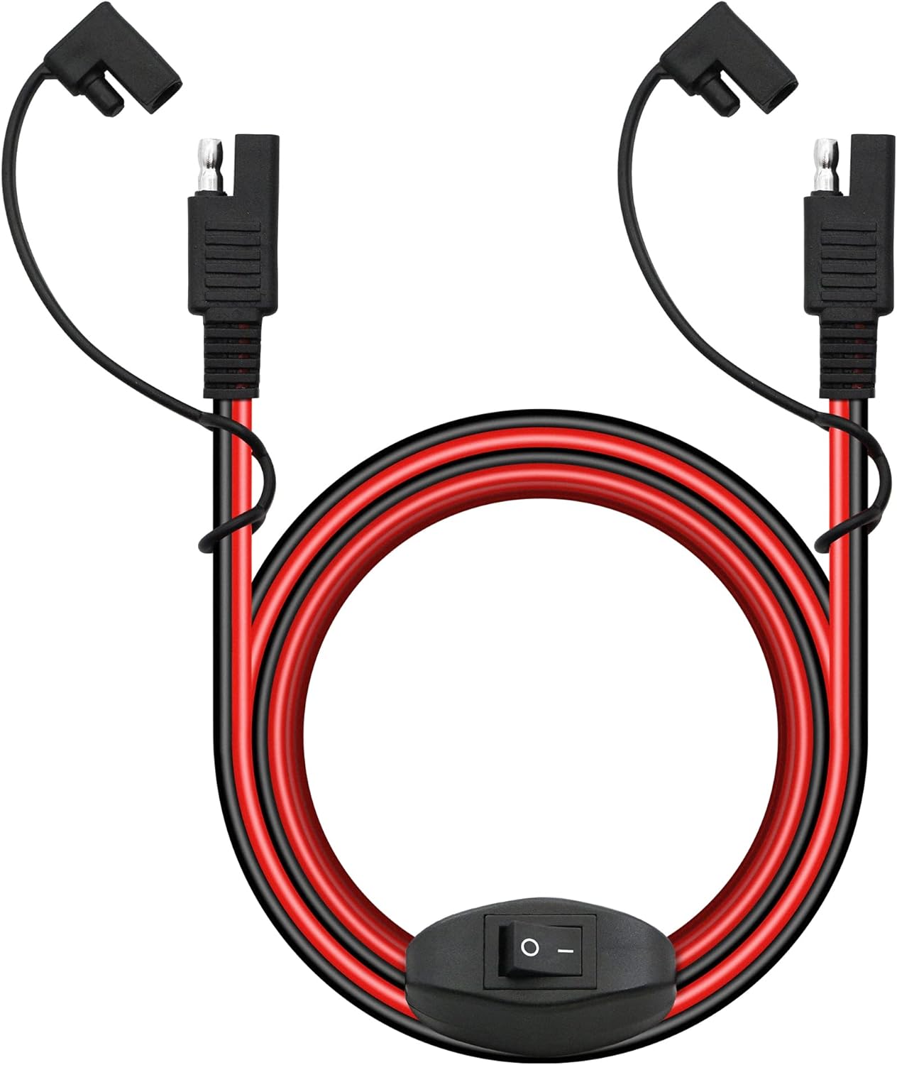 Amazon.com: YACSEJAO 12V SAE to SAE Quick Release Adapter 16AWG 6.6FT ...