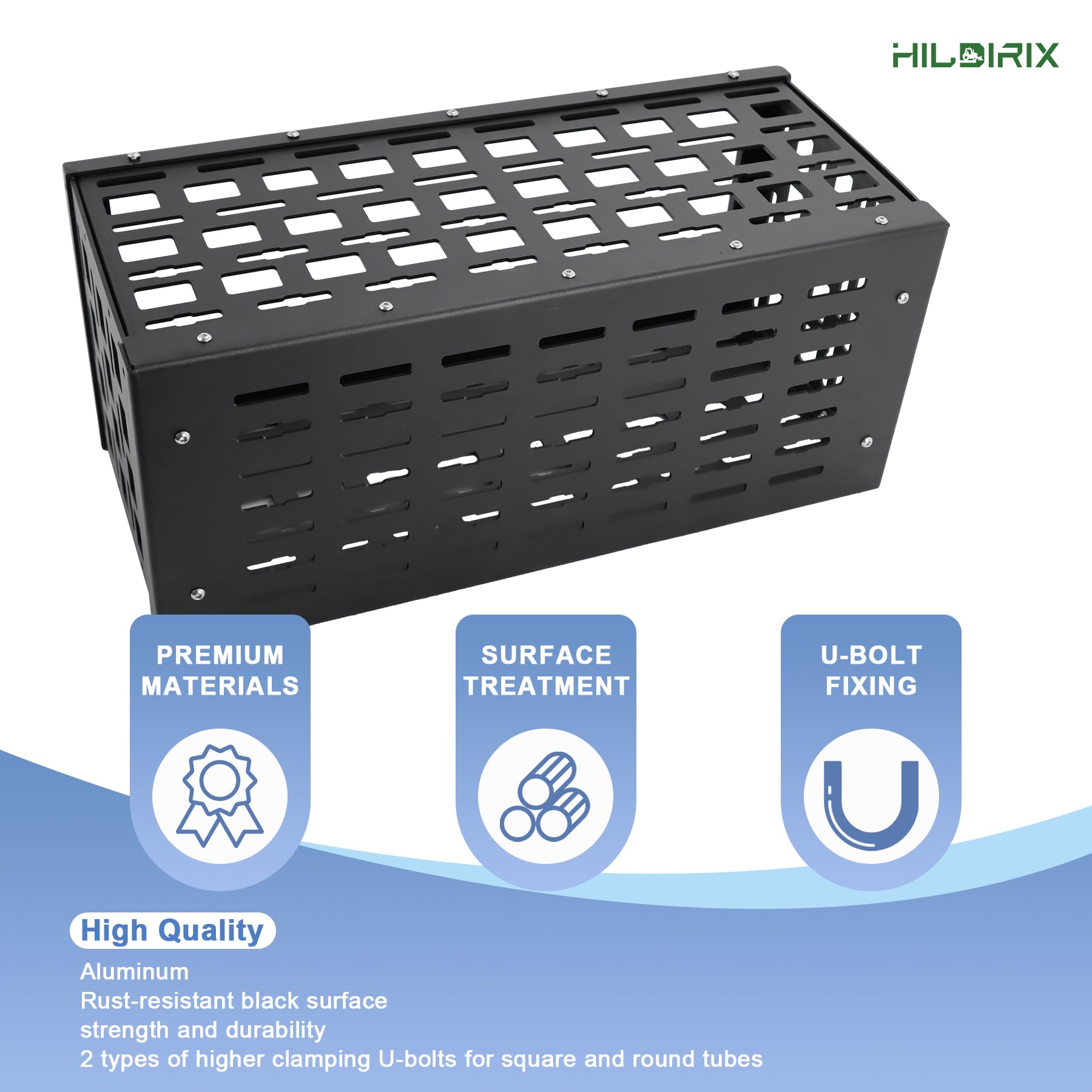 HILDIRIX Universal Tractor Tool Tray with Multi-Function Implement ...