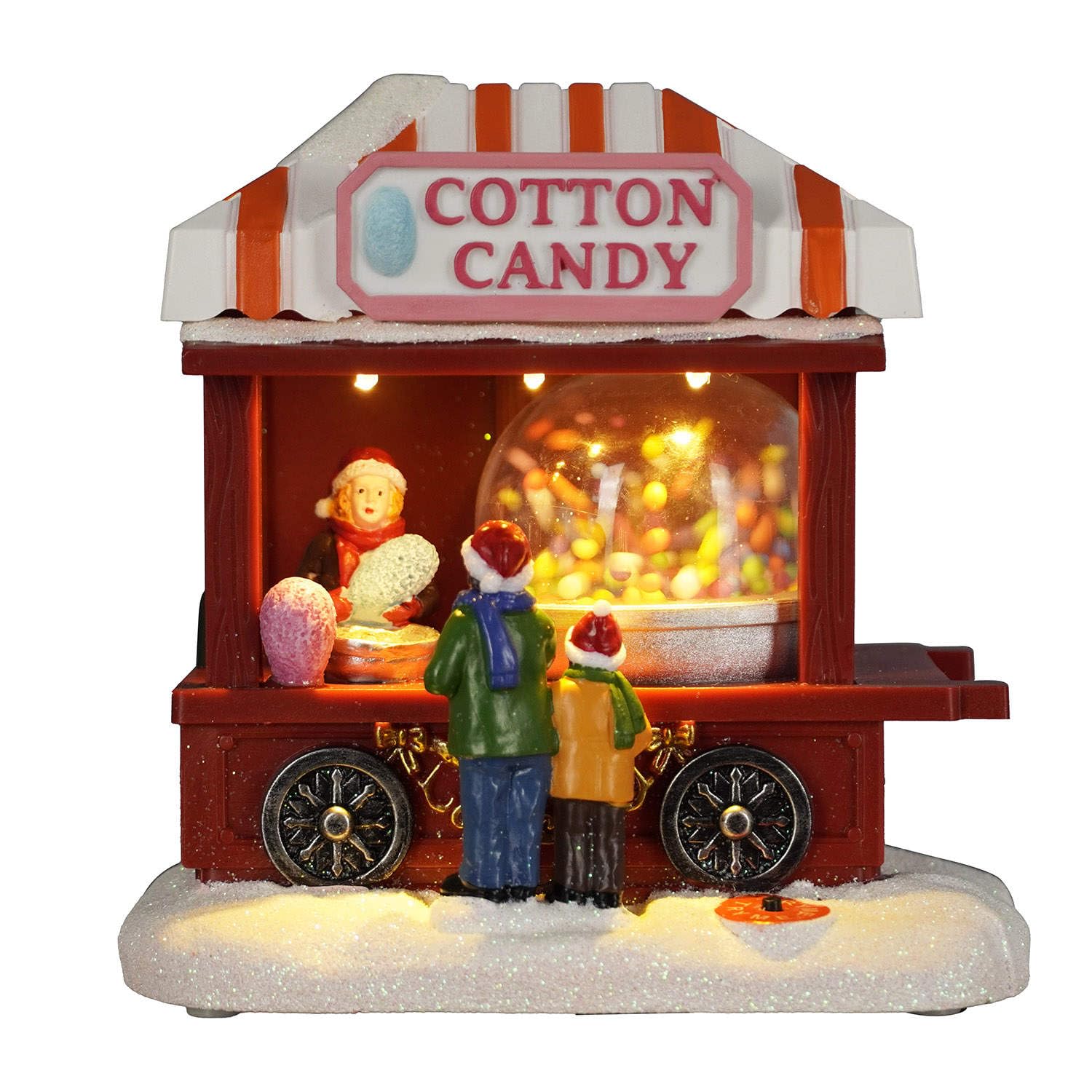 Amazon.com: Christmas Village House - Cotton Candy Shop : Home & Kitchen