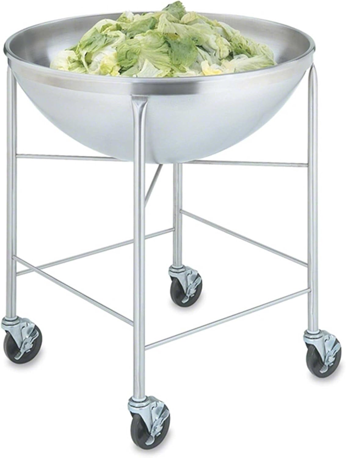 Vollrath 79818 Mobile Bowl Stand Unit, 80 qt. Stainless includes one ...