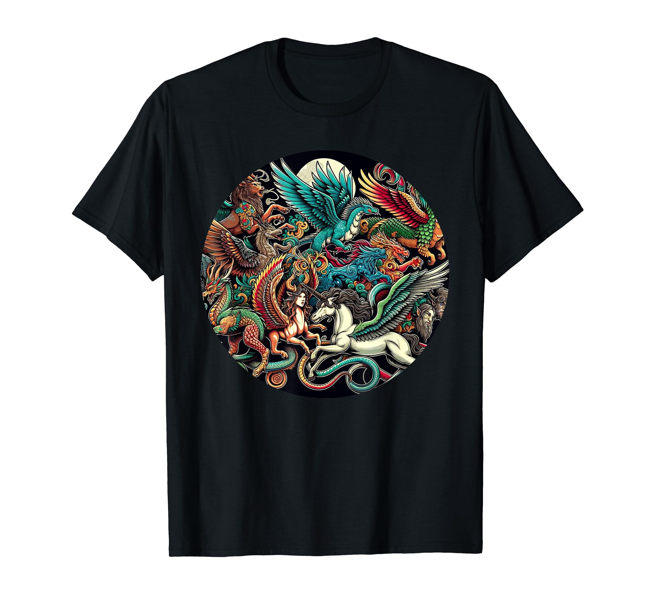 Mythical Creatures T-Shirt : Amazon.co.uk: Fashion